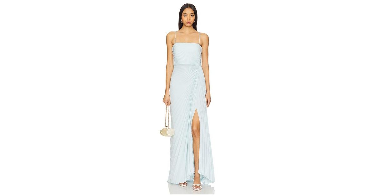 A.L.C. Layla Gown in White | Lyst