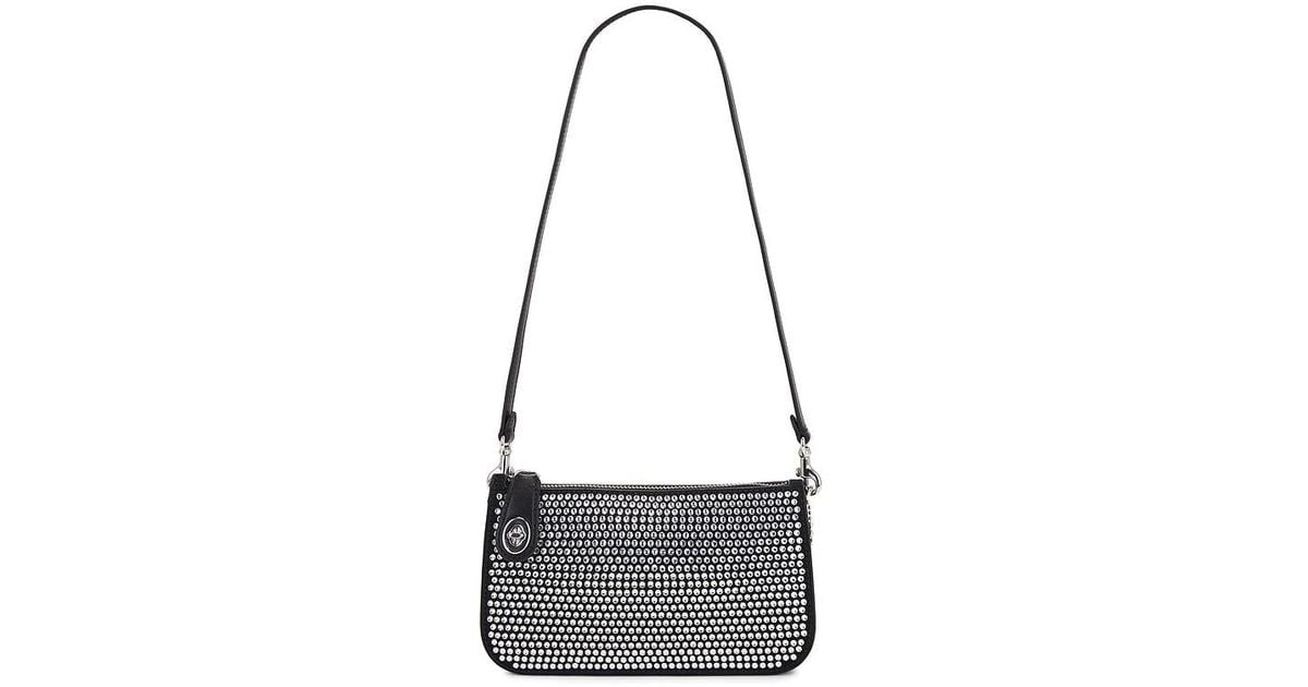 COACH Crystal Penn Bag in Black | Lyst