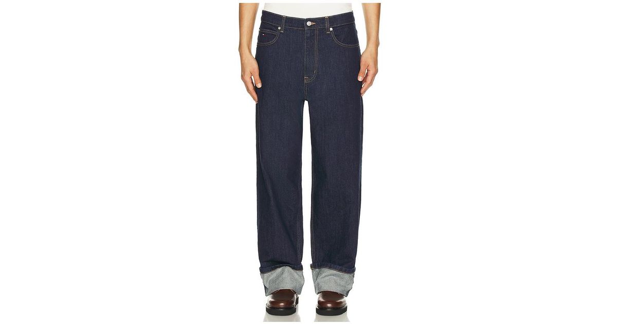 Tommy Hilfiger Theo Baggy Jeans in Blue for Men | Lyst UK