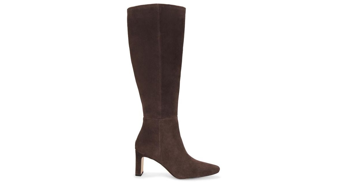 Sam Edelman Wide Calf Sylvia Boot in Brown | Lyst