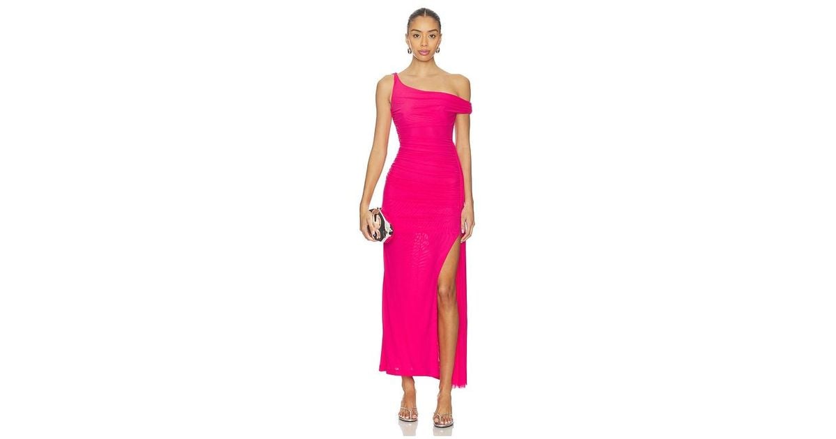 Bardot Layana Maxi Dress in Pink | Lyst