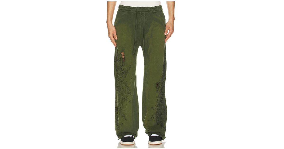 Affliction Jump Sweatpants in Green for Men | Lyst UK