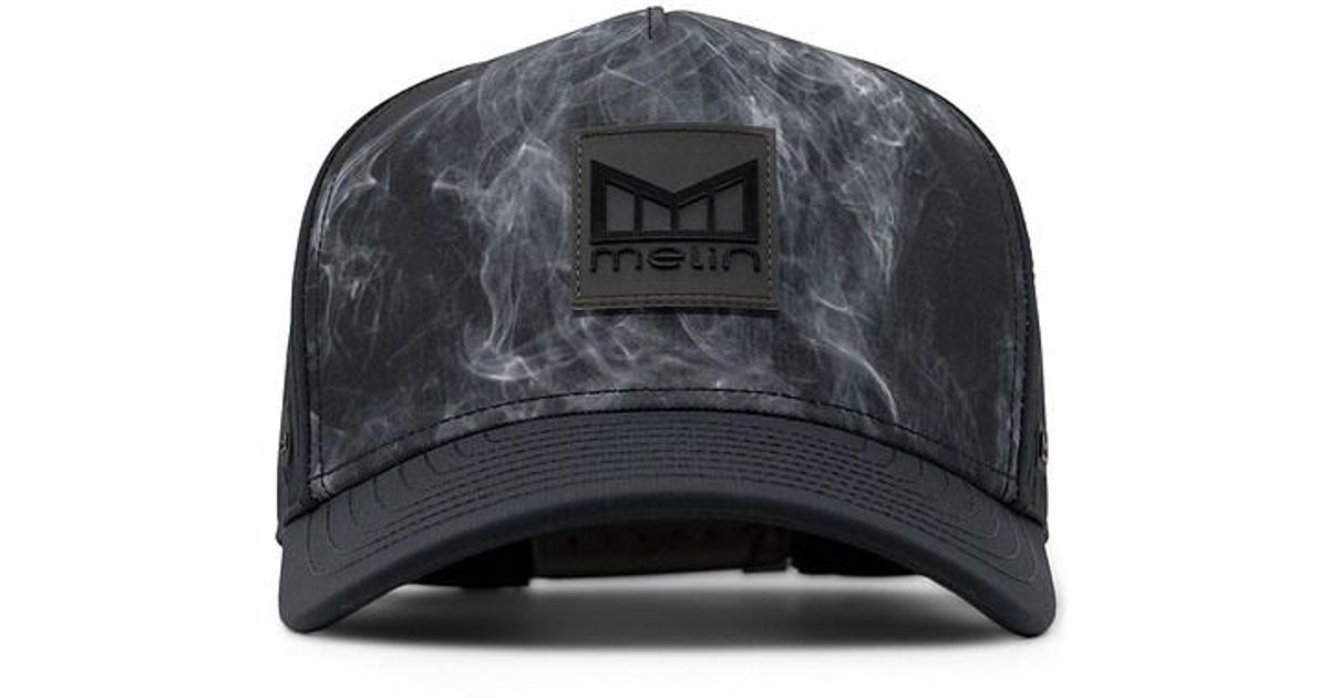 Melin Hydro Odyssey Stacked Cap in Black for Men | Lyst