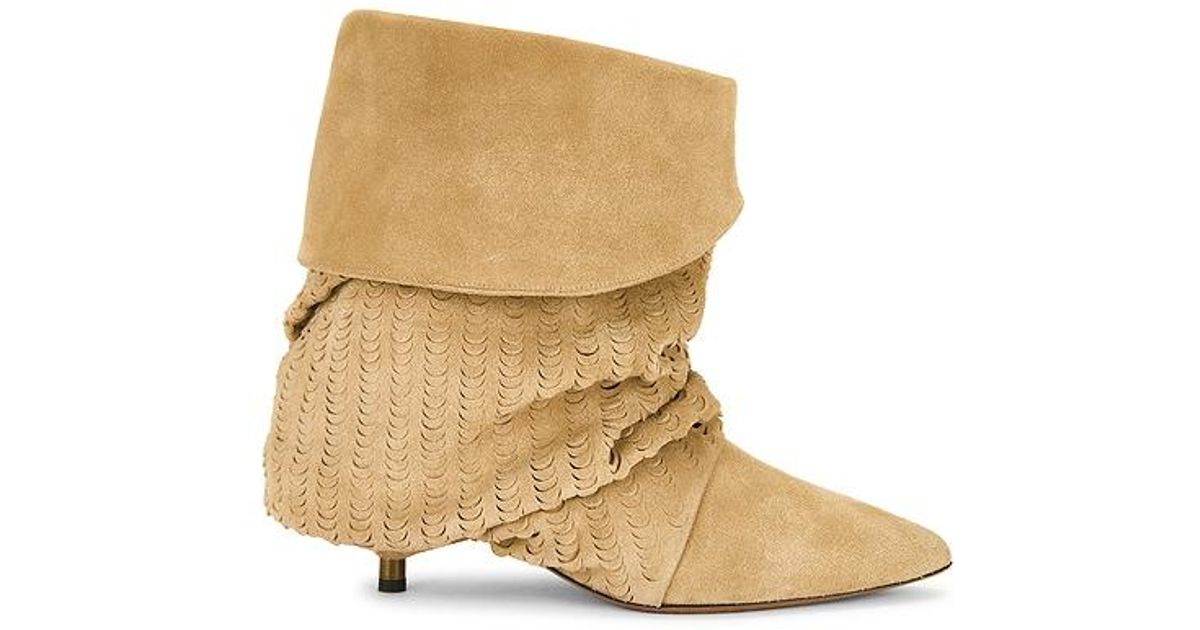 Isabel Marant Edrik Boot in Natural | Lyst