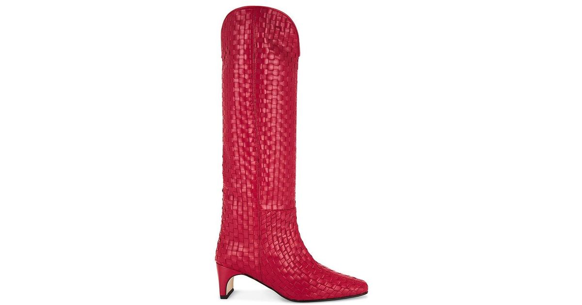 Frēda Salvador Lennox Boot in Red | Lyst