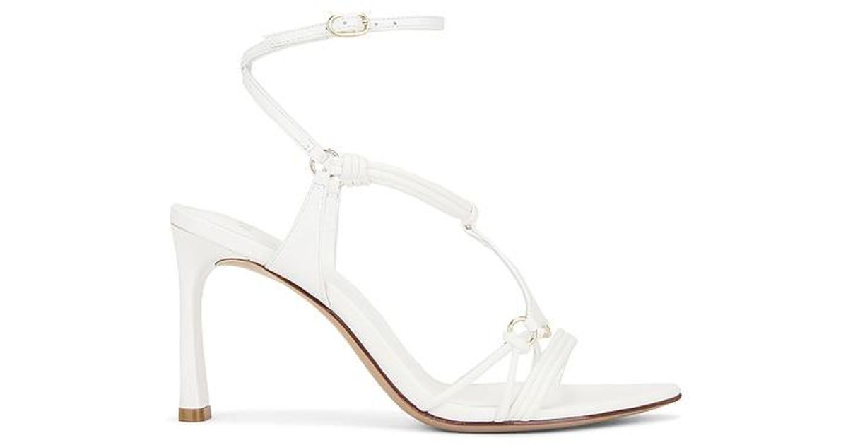 Alexandre Birman Sonya 85 Sandal in White | Lyst