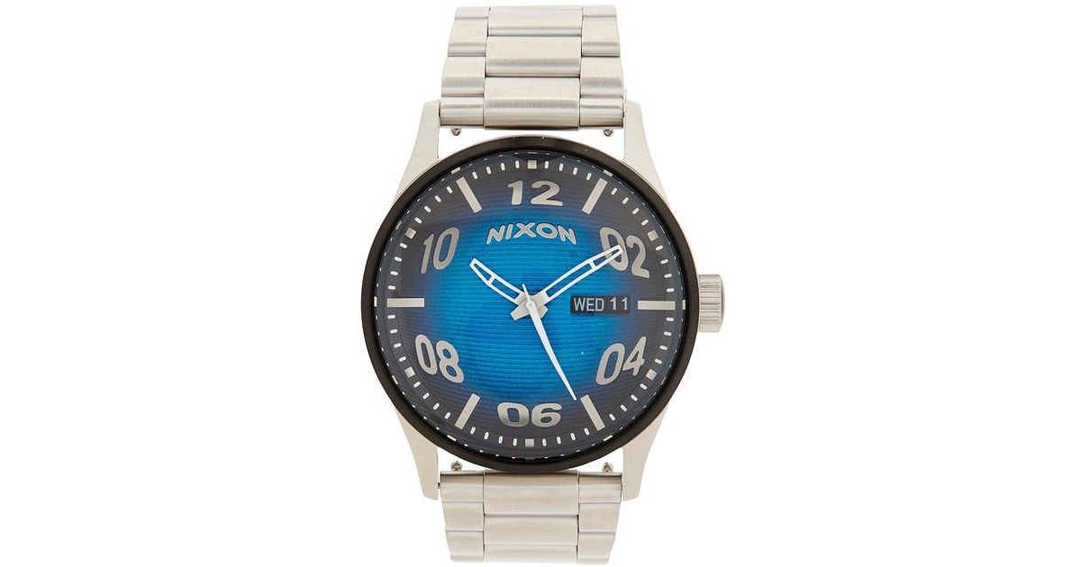 Nixon Fisheye Watch in Blue for Men | Lyst