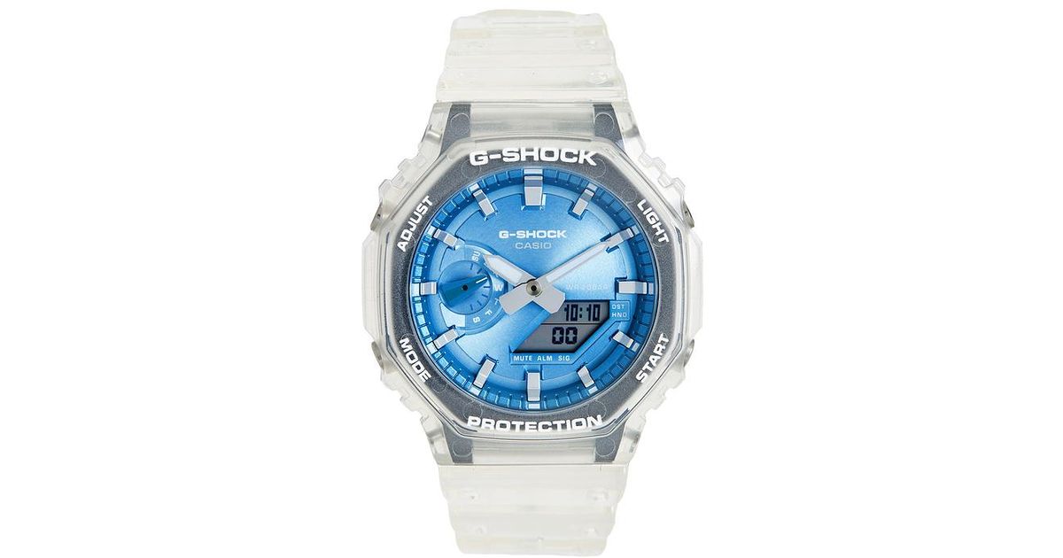 G-Shock Ga2100 Bold Metallic Series Watch in Blue for Men | Lyst UK