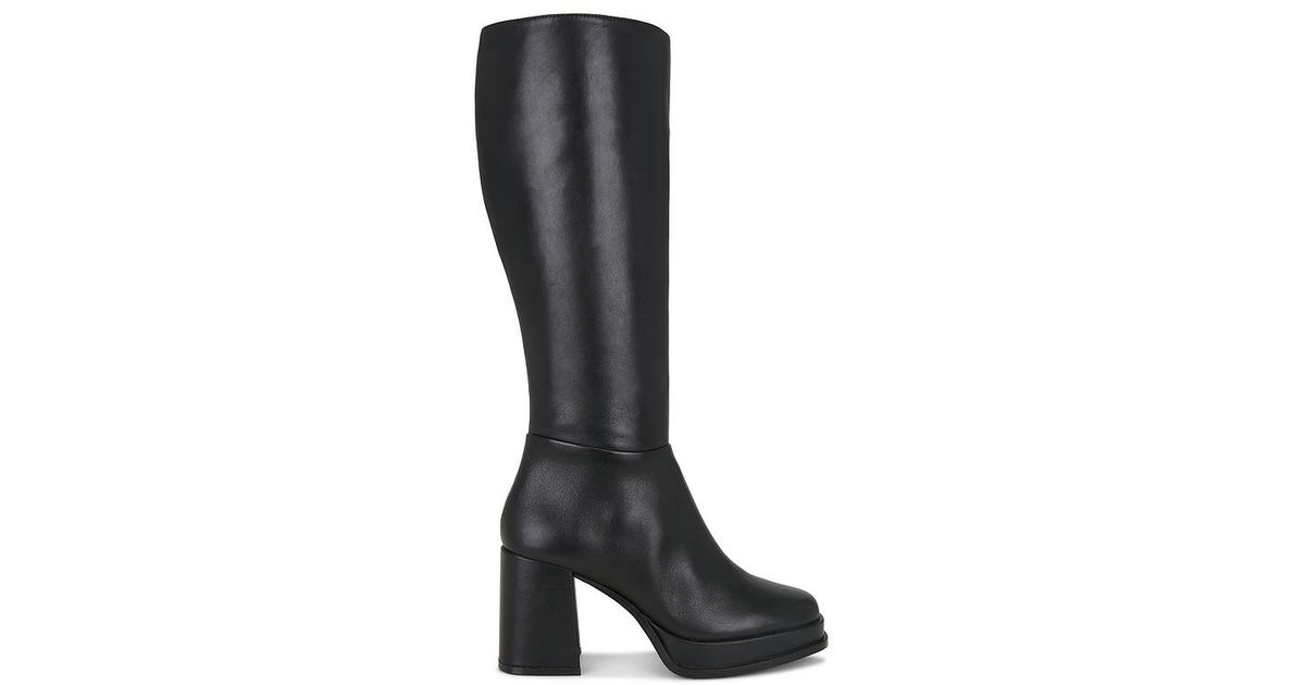 Steve Madden Mystery Boot in Black | Lyst UK