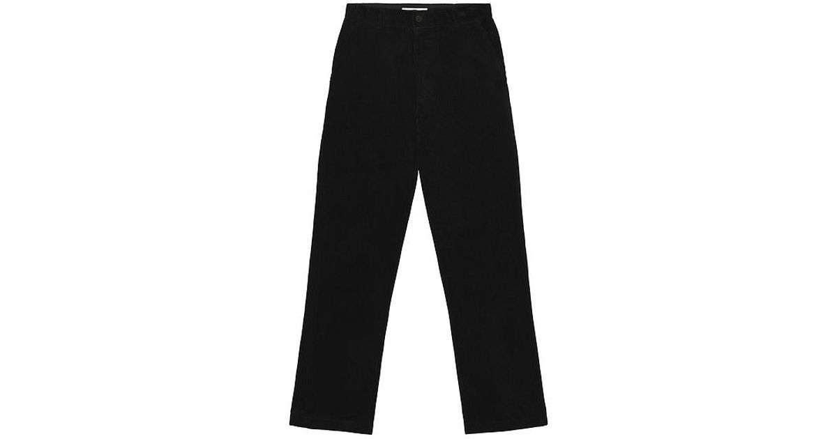 DUNST Corduroy Slacks in Black for Men | Lyst UK