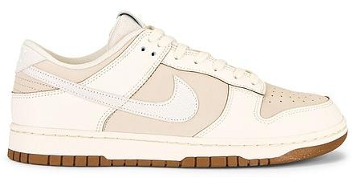 Nike Dunk Low Retro Sneakers in White for Men | Lyst