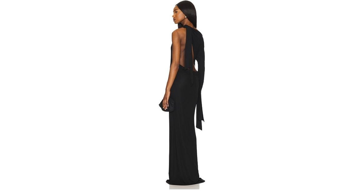 Nbd The Shuri Maxi Dress in Black | Lyst
