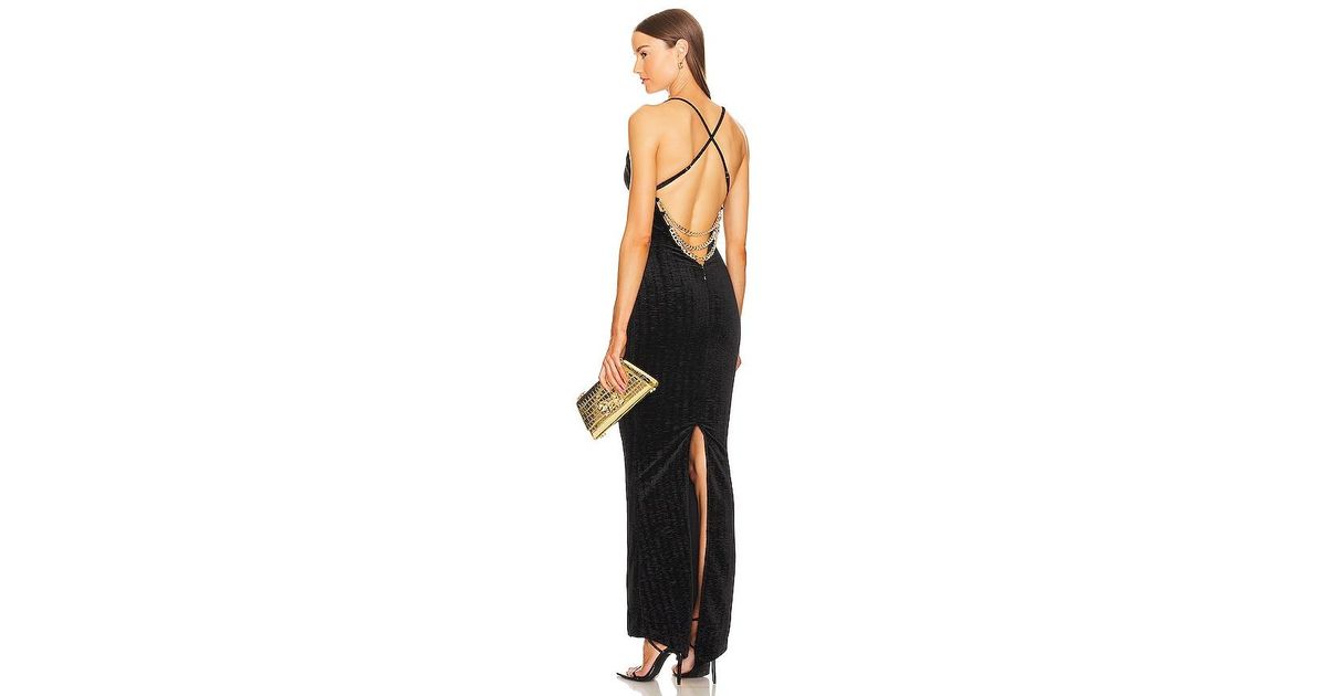 Michael Costello X Revolve Rosalind Gown in Black | Lyst