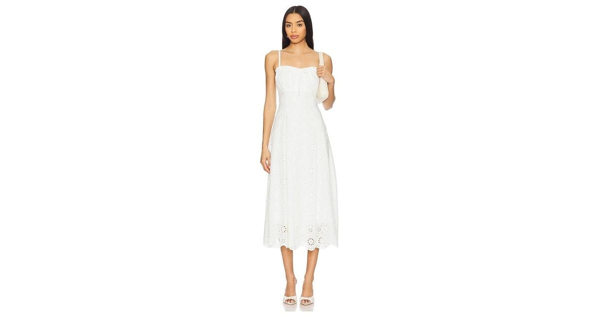 Steve Madden Ava Dress in White | Lyst
