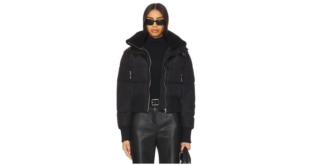Sam. Mini Sawyer Puffer Jacket in Black | Lyst