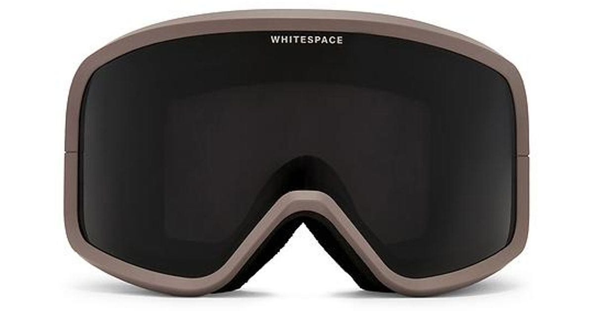 White/space Dual Tone Goggles in Black for Men | Lyst UK
