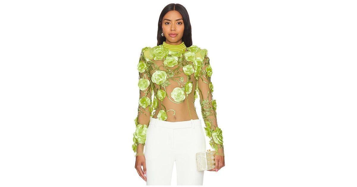 Zhivago One More Kiss Dear Top in Yellow | Lyst