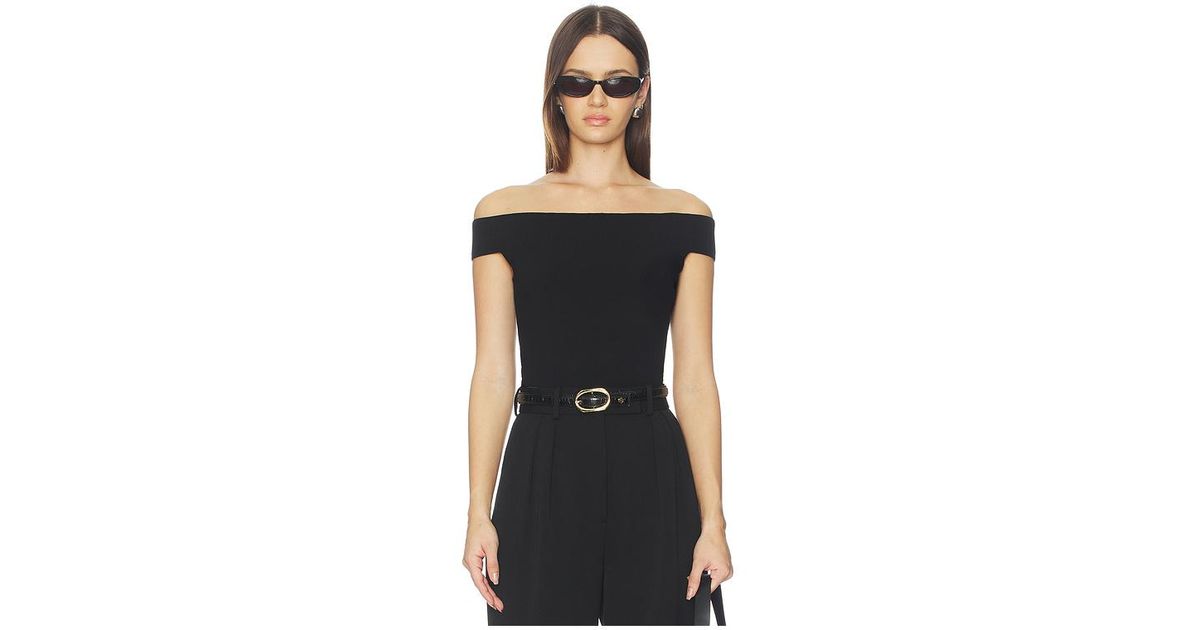 Jonathan Simkhai Dalton Top in Black | Lyst UK