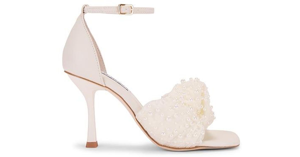 Steve Madden Assume Heel in White | Lyst