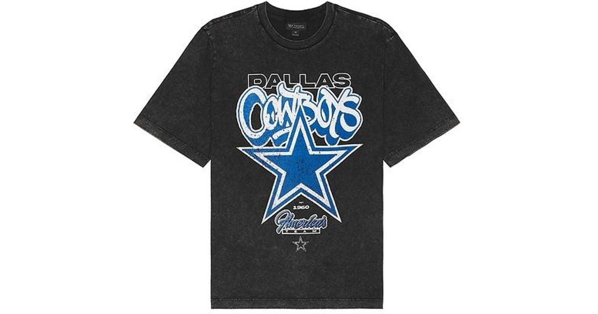 The Wild Collective Cowboys Graffiti Tee in Black for Men | Lyst