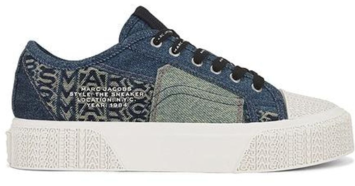 Marc Jacobs The Sneaker in Blue | Lyst