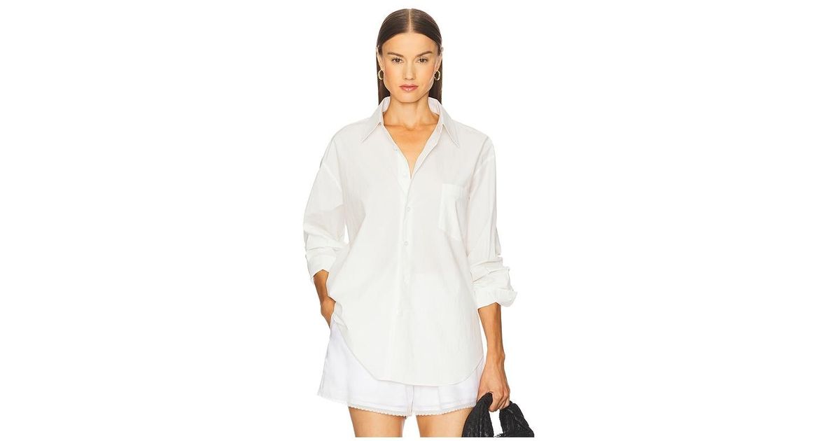 REVOLVE x JJ Shirt in White | Lyst UK