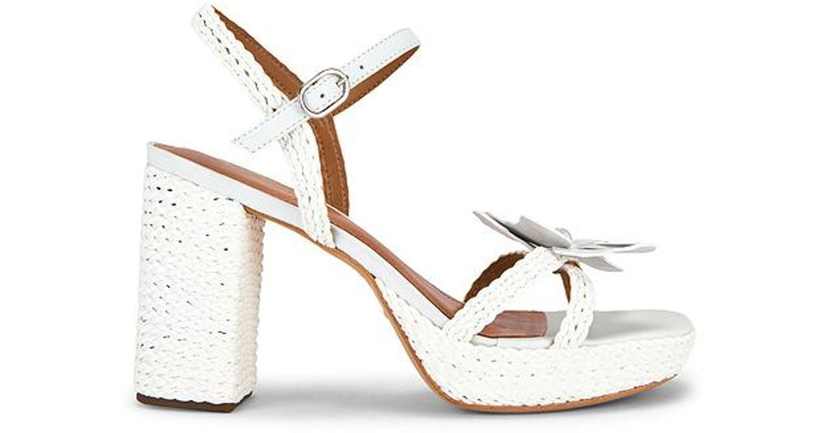 RAYE Solia Sandal in White | Lyst UK