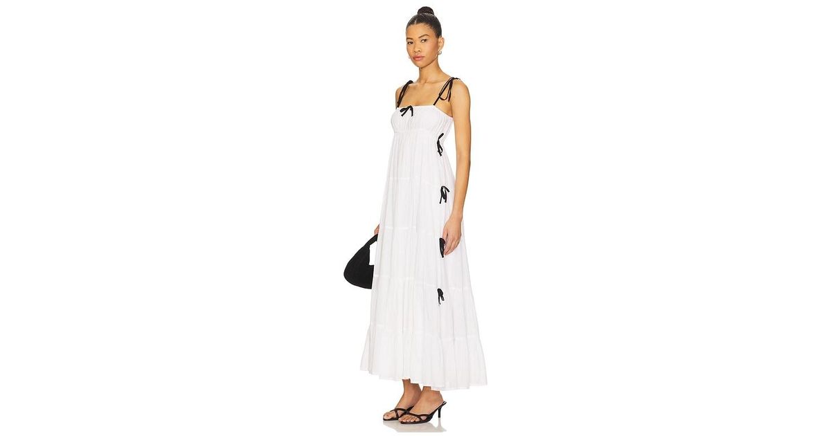 Show Me Your Mumu Harmony Maxi Dress in White | Lyst