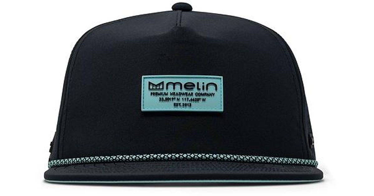 Melin Hydro Coronado Brick Cap in Black for Men | Lyst