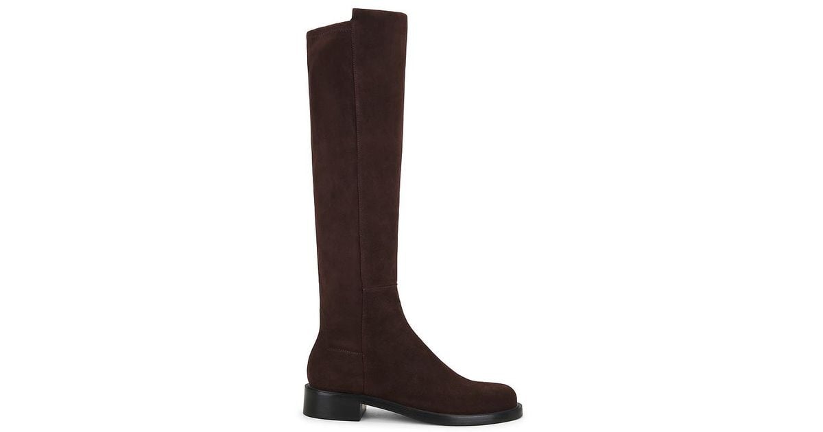 Stuart Weitzman 5050 Gisele Boot in Brown | Lyst