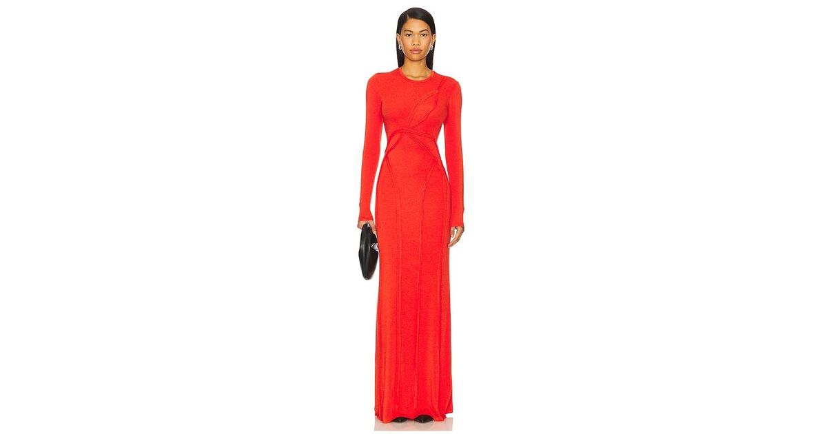 MOTHER OF ALL Pepper Maxi Dress in Red | Lyst UK