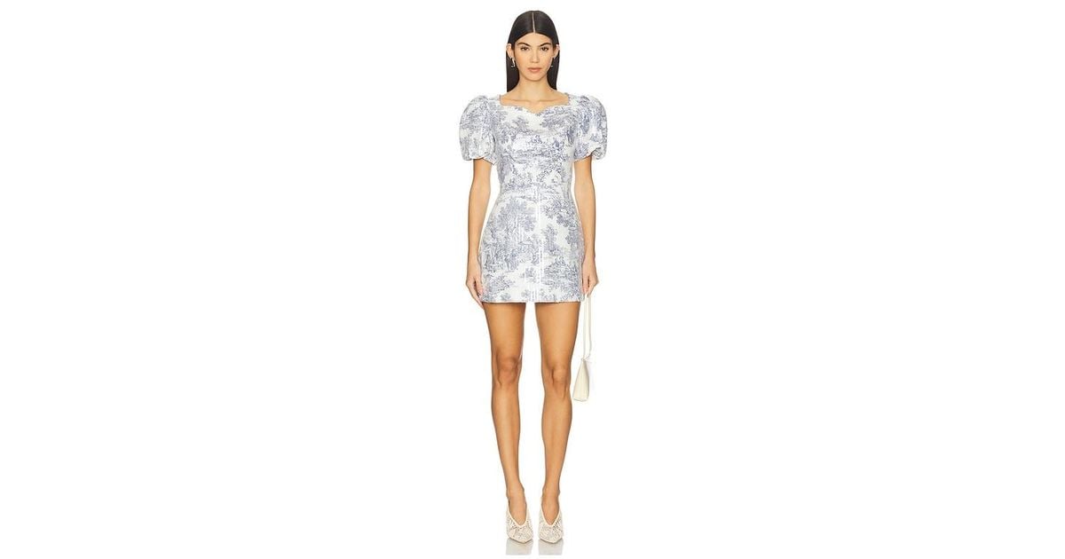 Tanner Fletcher Helene Sequin Toile Mini Dress | Lyst