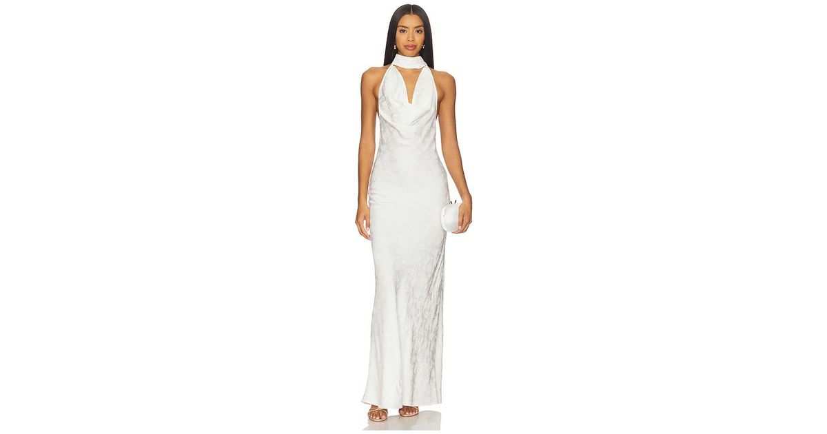 Stone Cold Fox X Revolve Amelia Gown in White | Lyst UK