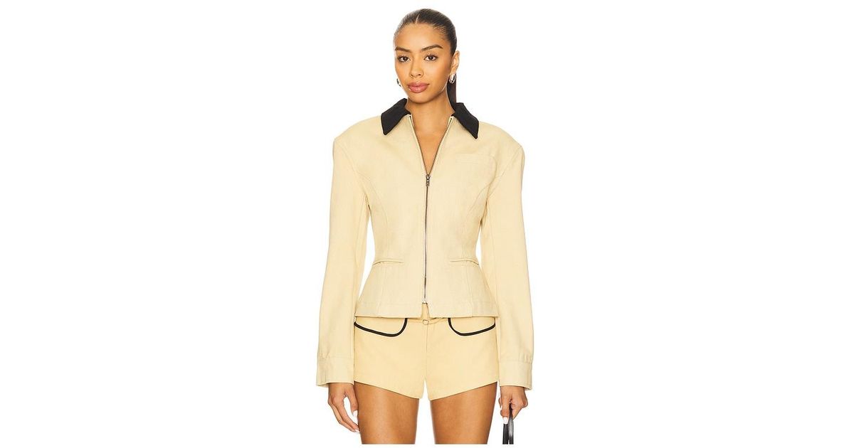 Lioness Soho Jacket in Natural | Lyst