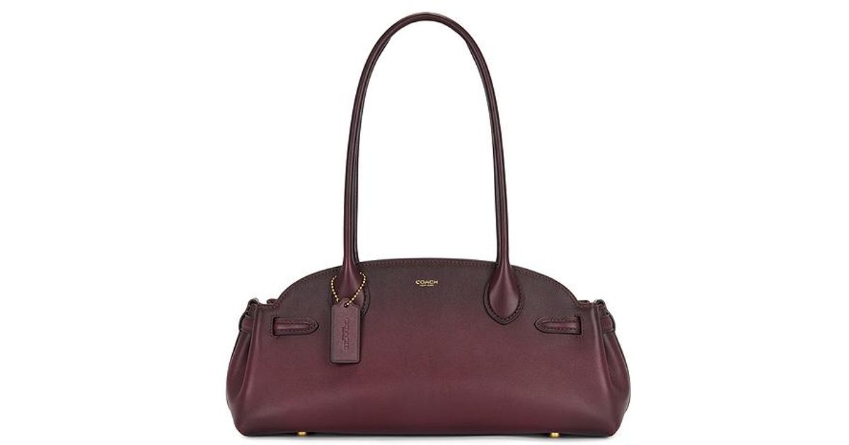 Bolso Hombro Empire En Color Vino Talla COACH de color Morado | Lyst