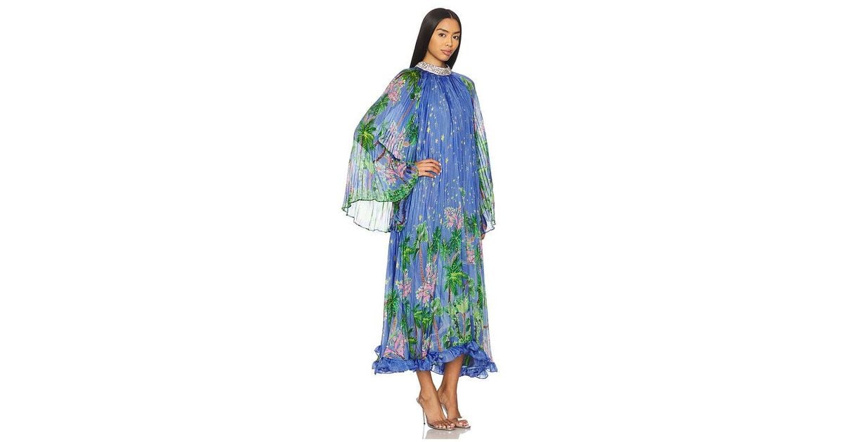 Celiab Earth Dress in Blue | Lyst UK