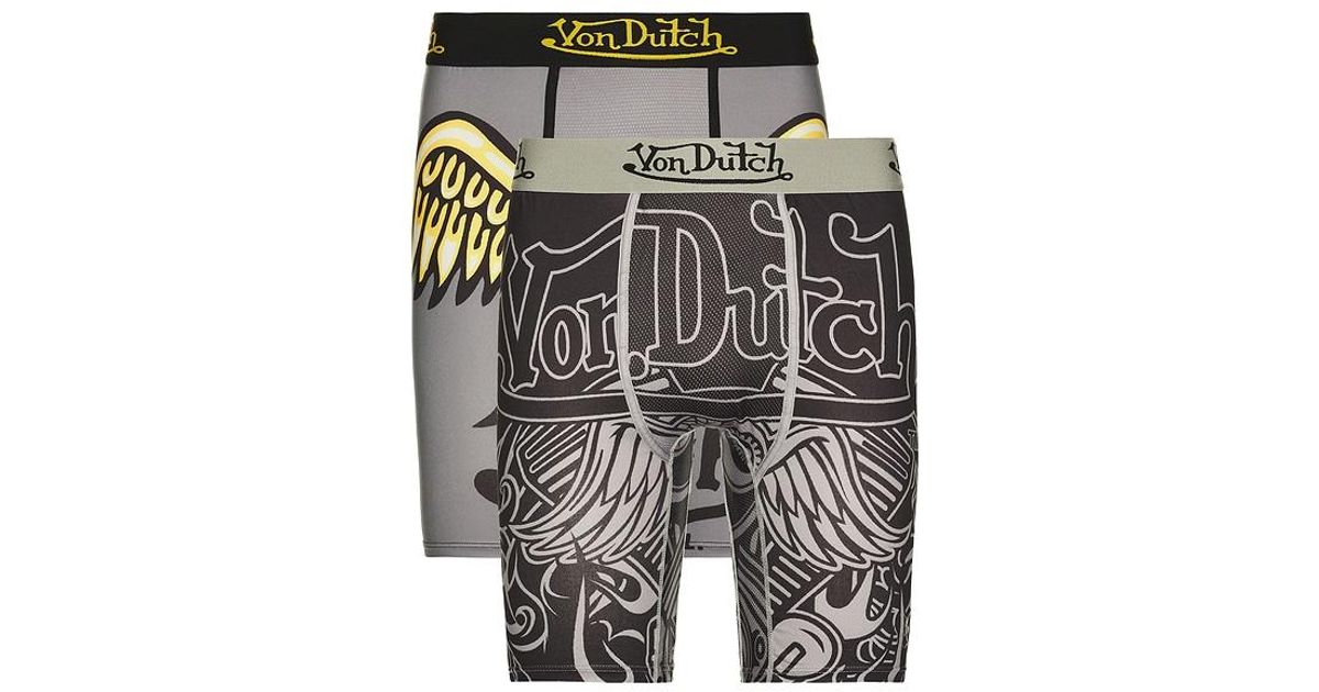 Von Dutch Flying Eyeball 2 Pack Boxer Brief for Men | Lyst