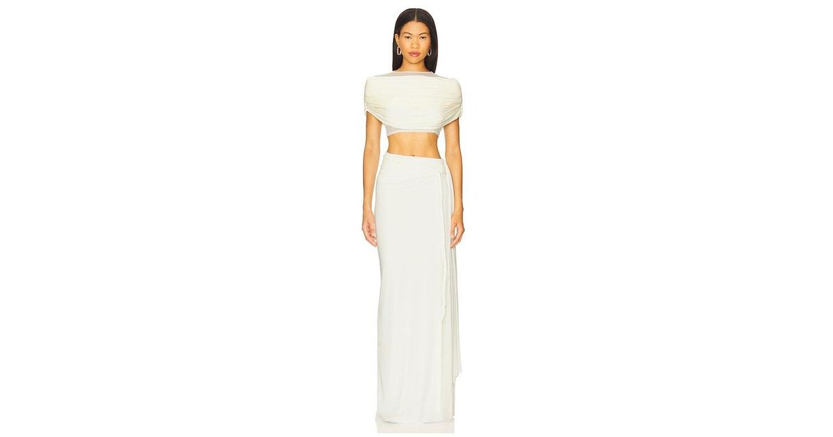 Deme by Gabriella Alyssa Set in White | Lyst