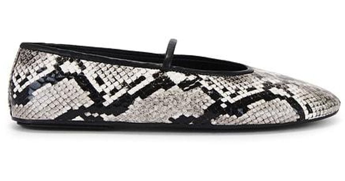 Jeffrey Campbell Dancerina Flat in Black | Lyst