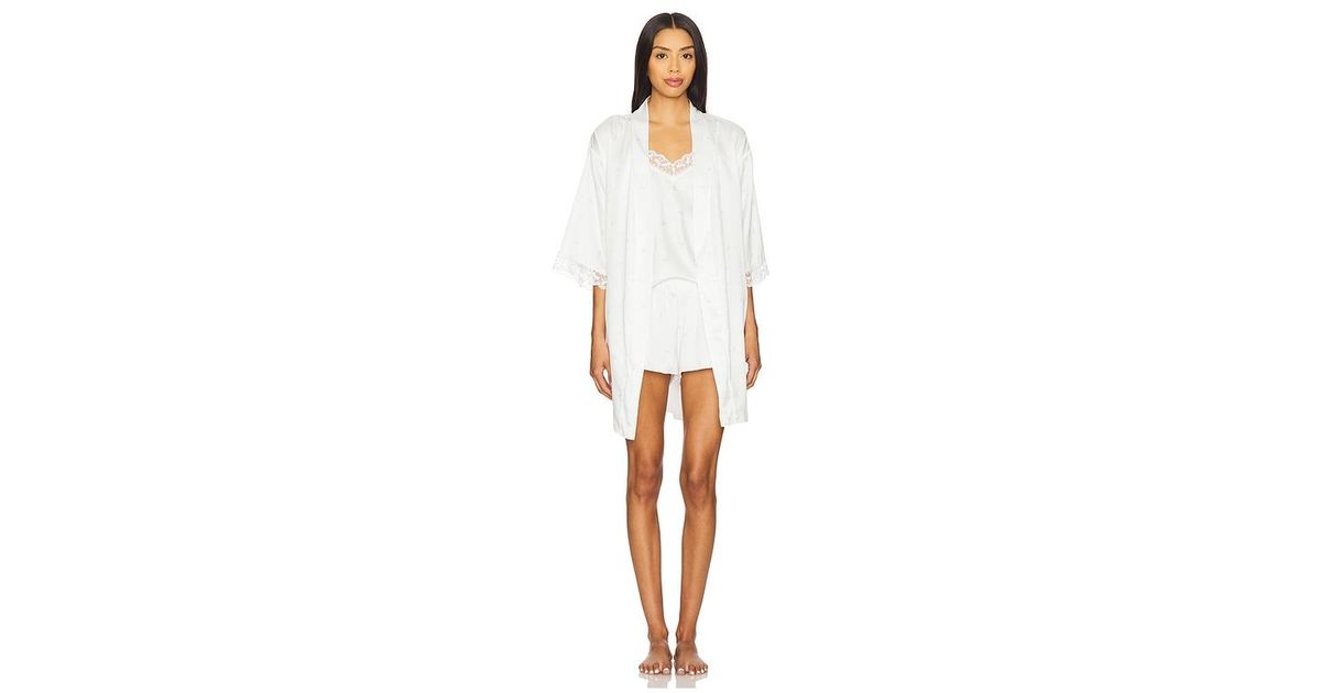 Flora Nikrooz Sabrina Travel Set in White | Lyst