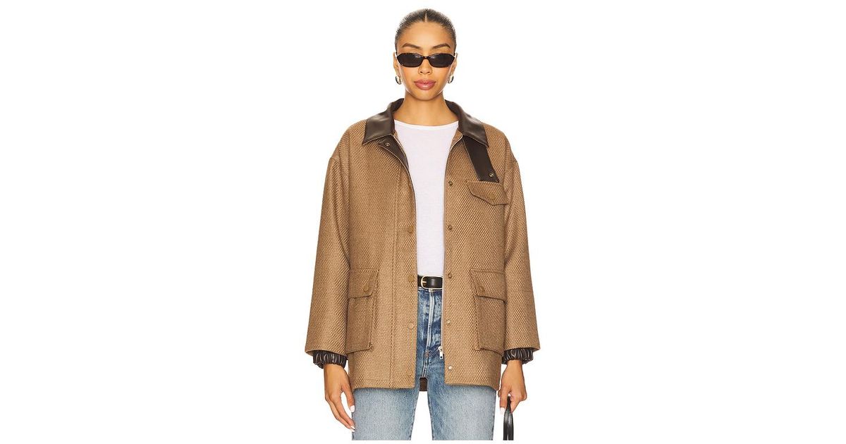 Line & Dot Bourbon Jacket in Natural | Lyst UK
