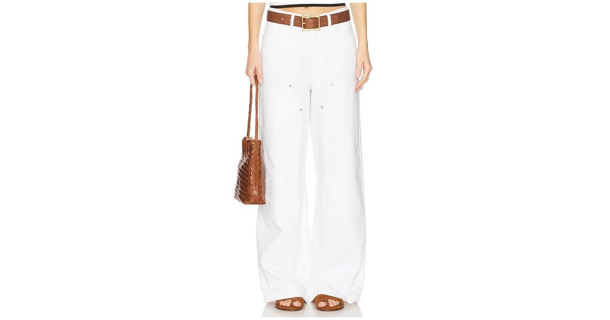 La Ligne The Dunton Jean in White | Lyst