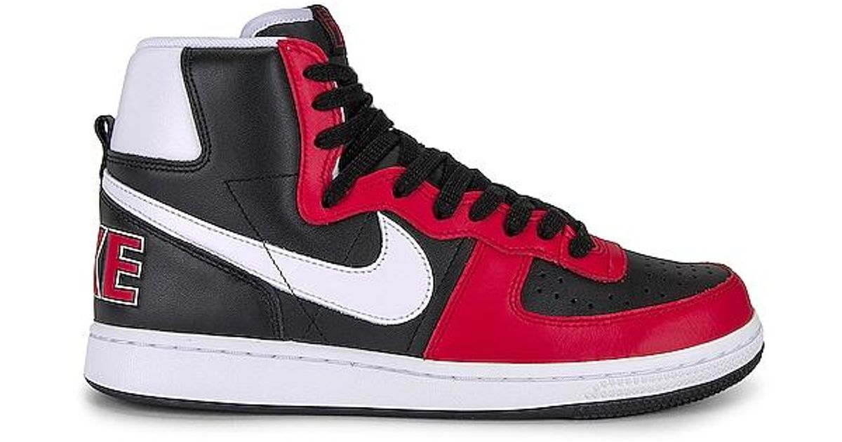 Nike Terminator High Trailblazer Sneaker in Red for Men | Lyst