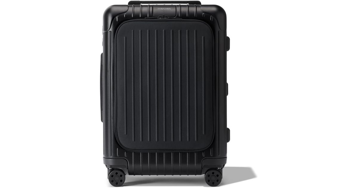 RIMOWA Essential Sleeve Cabin Carry-on Suitcase in Black for Men | Lyst