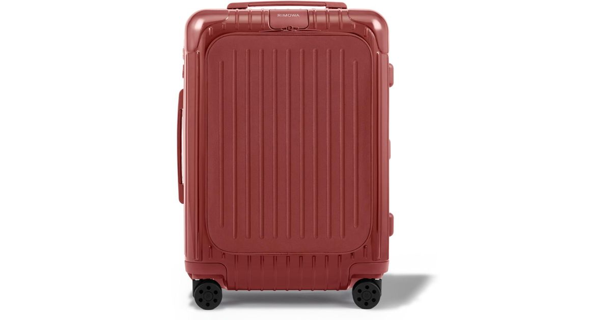 RIMOWA Essential Sleeve Cabin Carry-on Suitcase in Red | Lyst