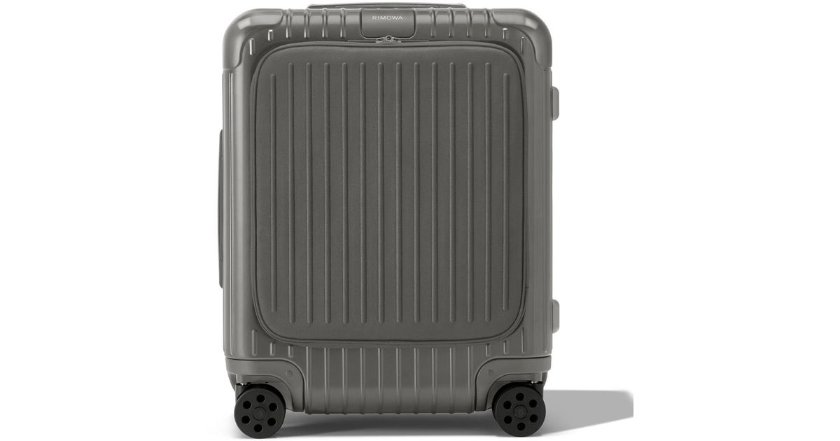RIMOWA Essential Sleeve Cabin Plus Carry-on Suitcase in Gray | Lyst