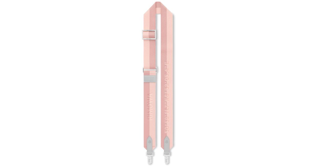 RIMOWA Cross-body Shoulder Strap in Pink | Lyst