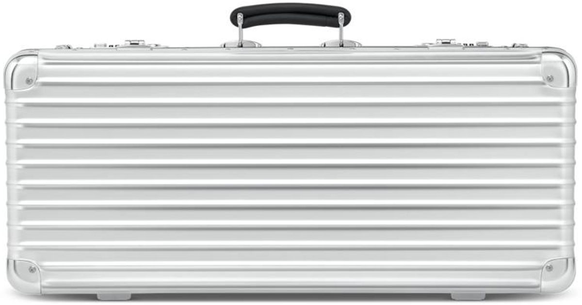 RIMOWA Trumpet Case in White for Men | Lyst