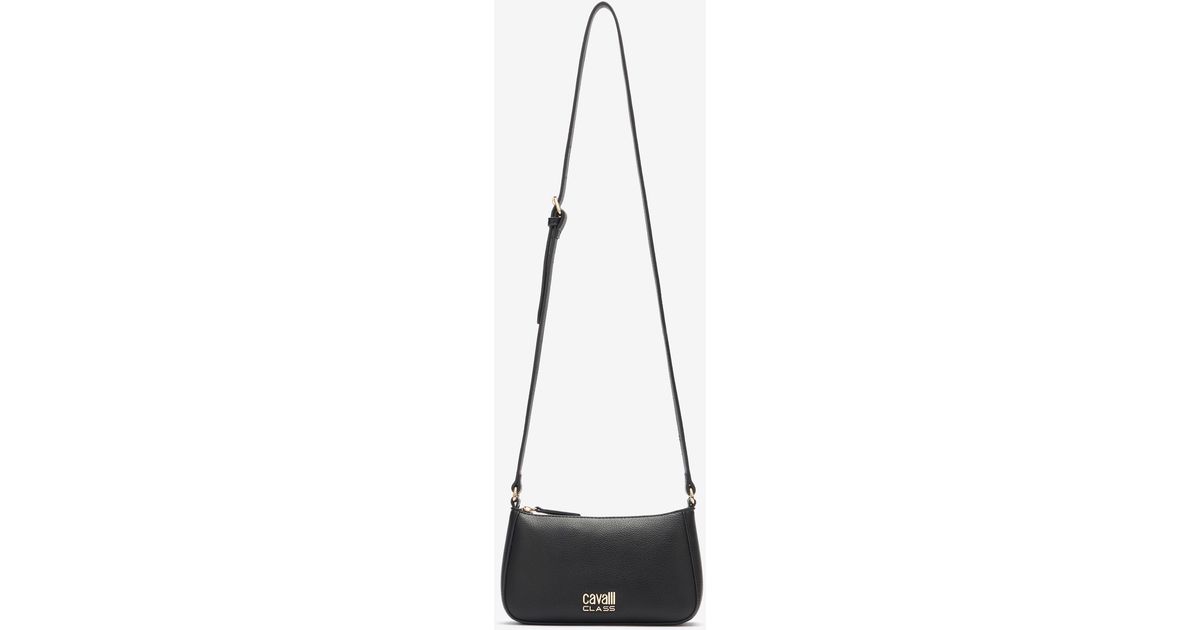Roberto Cavalli Hammered Effect Bag Cavalli Class in White | Lyst