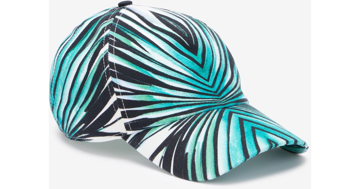 Roberto Cavalli Ray Of Sea Print Baseball Cap in Blue for Men | Lyst UK